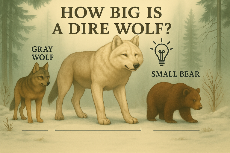 Dire Wolf explanation - Size, History & De-Extinction